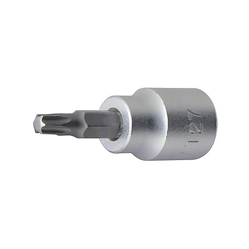 [保証] 初期不良保証[差込角] 3/8"(9.5mm)[サイズ] T27[全長] 50mm[重量] 35g[材質] クロームバナジウム鋼[仕上げ]・ソケット部:クロームメッキ(マット仕上げ)・ビット部:サンドブラスト[いじり止め] 無し3...