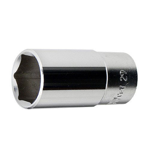 [保証] 永久保証[差込角] 1/2"(12.7mm)[サイズ] 29mm[全長] 80mm[重量] 420g[ポイント] 6角[材質] クロームバナジウム鋼[仕上げ] クロームメッキ厳選されたクロームバナジウム鋼を鍛造・熱処理した、強靭で...