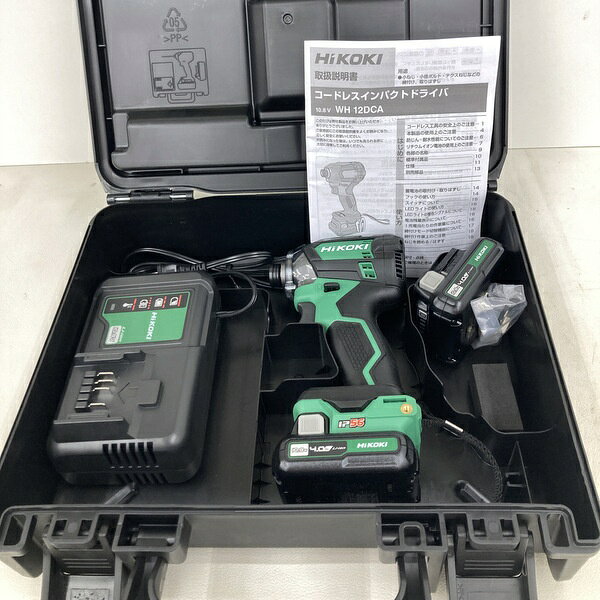 商品情報 メーカー HiKOKI(ハイコーキ) JANコード 4966376403097 型番 WH12DCA(2LS) ブランド HiKOKI(ハイコーキ) 　商品詳細&nbsp; HiKOKI(ハイコーキ)　10.8V コードレスインパ...