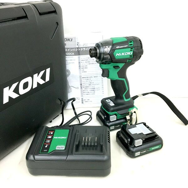 商品情報 メーカー HiKOKI(ハイコーキ) JANコード 4966376403097 型番 WH12DCA(2LS) ブランド HiKOKI(ハイコーキ) 　商品詳細&nbsp; HiKOKI(ハイコーキ) コードレスインパクトドライバ...