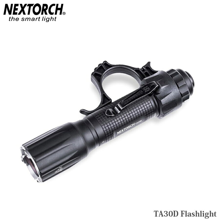 優れた操作性と高い照射性能を兼ね備えたNEXTORCHのタクティカルフラッシュライト。TA30シリーズならではの直感的な操作性はそのままに、最大2200ルーメン、最大410mの照射性能を備えたアップグレードモデル。コンパクトなサイズながら遠...