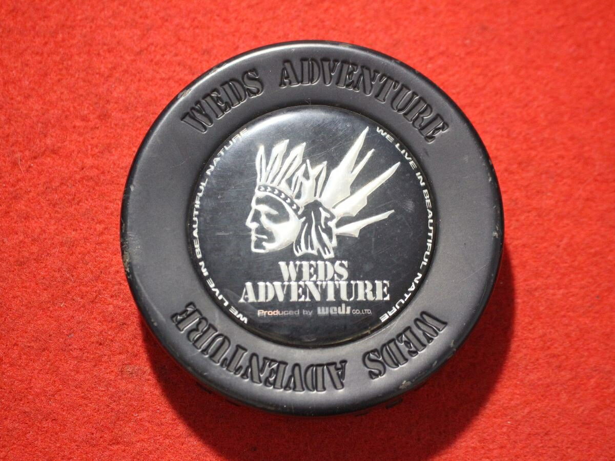 ●商品情報 WEDS ADVENTUREキャップ1枚の出品です。全体的にキズ、シミ、付着物があります。アルミ製、黒色です。☆キャップを傷つけて.しまった方、破損してしまった方、いつの間にか知らないうちに飛んで行って失くしてしまった方、経年劣...