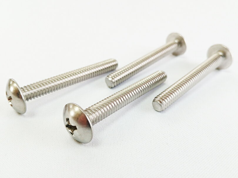 1/4インチ-20山×50mmのステンレス製トラスネジの4個パックです。 ボートシートに厚みのあるマウントやクイックリリースシートマウントを装着するときの必需品です。 それ以外にも輸入ボートや輸入バイク等で多用されているサイズです。 サイズ...