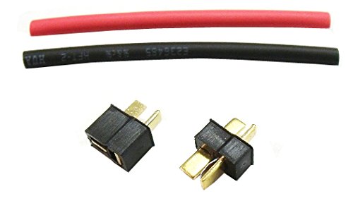 従来のミニコネクターよりも接続部分の面積が大きく通電性に優れたゴールドピンタイプの小型2Pコネクターです。オス、メス各1個入