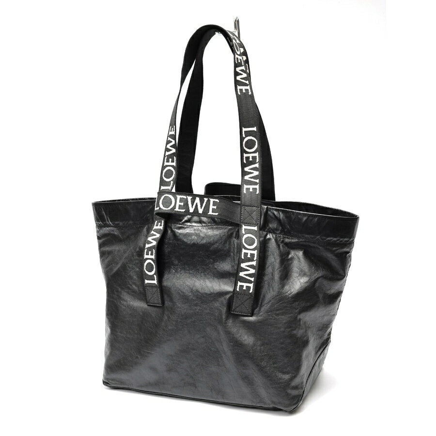 商品情報 在庫コード IT1WFJYXF1J9 ブランド LOEWE (ロエベ) モデル フォールドショッパー 型番 B507X23X32 色 ブラック 素材 ペーパーカーフ サイズ W50×H31×D20cm（底面34×23cm） ストラ...