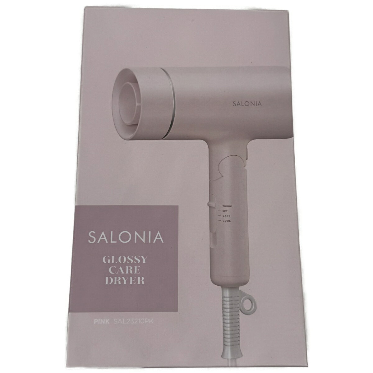 商品情報 在庫コード ITPVKOGE6SM4 ブランド SALONIA (サロニア) モデル GLOSSY CARE DRYER 型番 SAL23210PK 色 ピンク 素材 サイズ 定価 商品ランク 未使用同様(S) その他詳細 生産国...