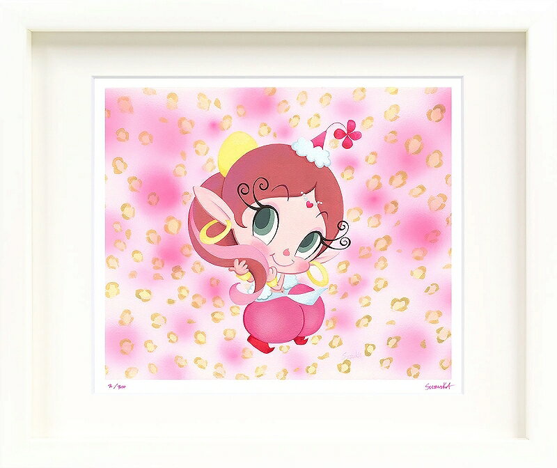 カタログ　パンフレット　リーフレット サイズ・シートサイズ:四ッ切:約424X348mm 仕様・ジークレー版画、木製額縁、2mm厚マット、ガラス、吊り金具、ケース 商品説明 ・吉田すずか作の額装版画です。 インスタグラム：instagram...