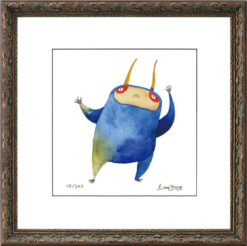 カタログ　パンフレット　リーフレット サイズ・シートサイズ:200角:約200X200mm 仕様・ジークレー版画、樹脂製額縁、2mm厚マット、ガラス、吊り金具、ケース 商品説明 ・松野和貴作の額装版画です。 ・人気の作品を厳選した作品集の中...