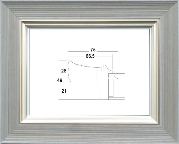 カタログ　パンフレット　リーフレット サイズ絵寸：約530X455mm用の額縁です。 材質木製 仕様本体・アクリル・吊金具・ケース付 商品説明・ご入金確認後、発送に平日で約2〜7日かかります。※壁面用取り付け金具は付属いたしません。必要な場...