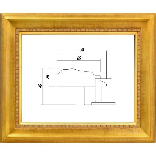 カタログ　パンフレット　リーフレット サイズ絵寸：約273X220mm用の額縁です。 材質木製 仕様本体・アクリル・吊金具・ケース付 商品説明・ハイクォリティーアートフレーム！プルミエ 油額のこだわり・アクリル仕様・藍色の紙を裏紙に使用・金...