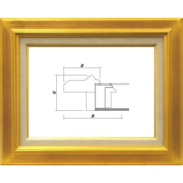 カタログ　パンフレット　リーフレット サイズ絵寸：約530X410mm用の額縁です。 材質木製 仕様本体・ガラス・吊金具・ケース付 商品説明・ご入金確認後、発送に平日で約2〜7日かかります。※壁面用取り付け金具は付属いたしません。必要な場合...