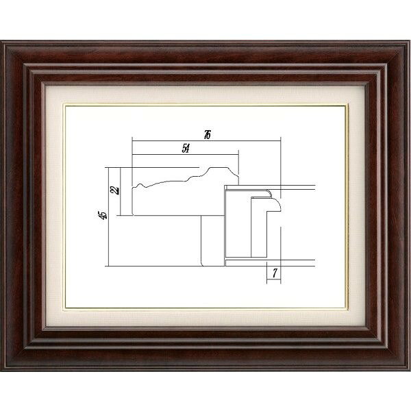 カタログ　パンフレット　リーフレット サイズ絵寸：約606X500mm用の額縁です。 材質木製 仕様本体・アクリル・吊金具・ケース付 商品説明・ご入金確認後、発送に平日で約2〜7日かかります。※壁面用取り付け金具は付属いたしません。必要な場...