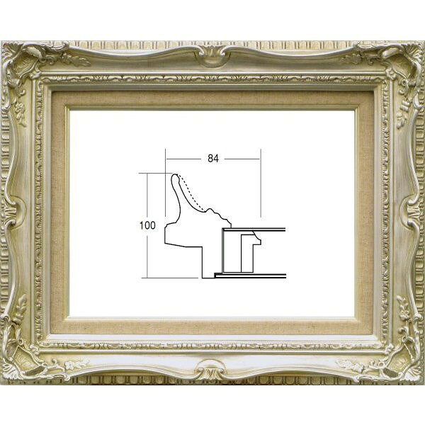 カタログ　パンフレット　リーフレット サイズ絵寸：約606X500mm用の額縁です。 材質木製 仕様本体・アクリル・吊金具・ケース付 黄袋付 商品説明・ご入金確認後、発送に平日で約2〜7日かかります。※壁面用取り付け金具は付属いたしません。...