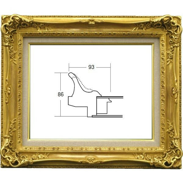 カタログ　パンフレット　リーフレット サイズ絵寸：約455X380mm用の額縁です。 材質木製 仕様本体・アクリル・吊金具・ケース付 黄袋付 商品説明・ご入金確認後、発送に平日で約2〜7日かかります。※壁面用取り付け金具は付属いたしません。...
