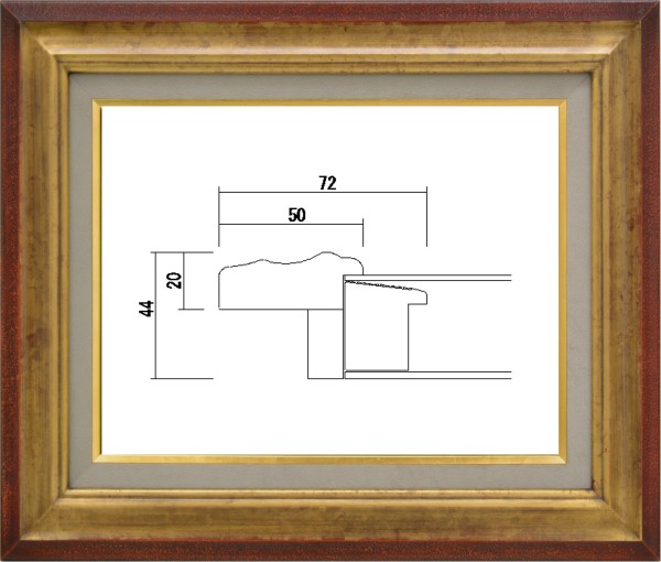 カタログ　パンフレット　リーフレット サイズ絵寸：約606X500mm用の額縁です。 材質木製 仕様本体・アクリル・吊金具・ケース付 商品説明・ご入金確認後、発送に平日で約2〜7日かかります。※壁面用取り付け金具は付属いたしません。必要な場...