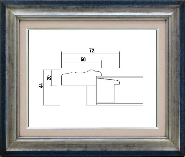 カタログ　パンフレット　リーフレット サイズ絵寸：約652X530mm用の額縁です。 材質木製 仕様本体・アクリル・吊金具・ケース付 商品説明・ご入金確認後、発送に平日で約2〜7日かかります。※壁面用取り付け金具は付属いたしません。必要な場...