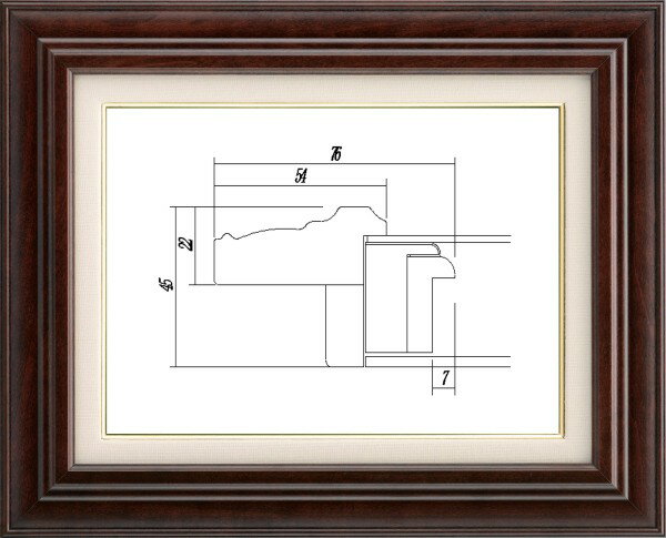 カタログ　パンフレット　リーフレット サイズ絵寸：約652X500mm用の額縁です。 材質木製 仕様本体・アクリル・吊金具・ケース付 商品説明・ご入金確認後、発送に平日で約2〜7日かかります。※壁面用取り付け金具は付属いたしません。必要な場...