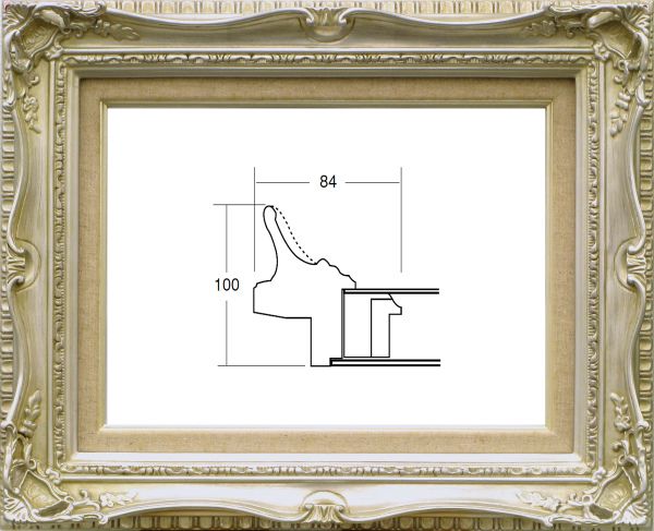 カタログ　パンフレット　リーフレット サイズ絵寸：約530X455mm用の額縁です。 材質木製 仕様本体・アクリル・吊金具・ケース付 黄袋付 商品説明・ご入金確認後、発送に平日で約2〜7日かかります。※壁面用取り付け金具は付属いたしません。...