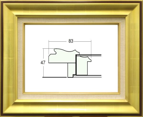 カタログ　パンフレット　リーフレット サイズ絵寸：約410X318mm用の額縁です。 材質木製 仕様本体・ガラス・吊金具・ケース付 商品説明・ご入金確認後、発送に平日で約2〜7日かかります。※壁面用取り付け金具は付属いたしません。必要な場合...