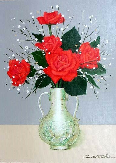 サイズSM：肉筆油絵：絵寸約227X158mm 仕様・肉筆油絵（キャンバス地、木枠付き）・額縁も必要な場合、額縁メーカーからの直送となります。お客様の方で絵と額縁をセットしていただく事になります。こちらから額縁をお選びください。（額代別途申...