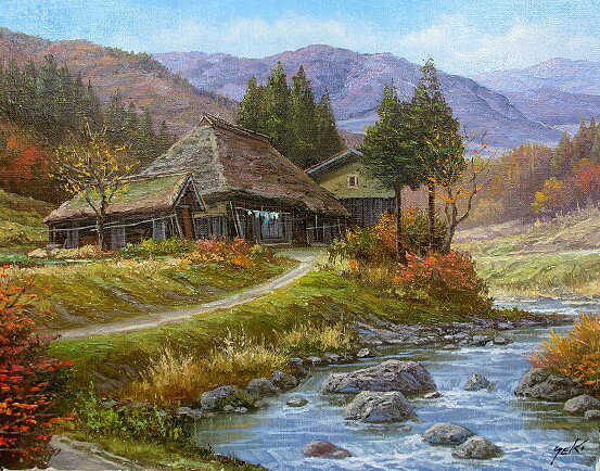 サイズF3号：肉筆油絵：絵寸約273X220mm 仕様・肉筆油絵（キャンバス地、木枠付き）・額縁も必要な場合、額縁メーカーからの直送となります。お客様の方で絵と額縁をセットしていただく事になります。こちらから額縁をお選びください。（額代別途...