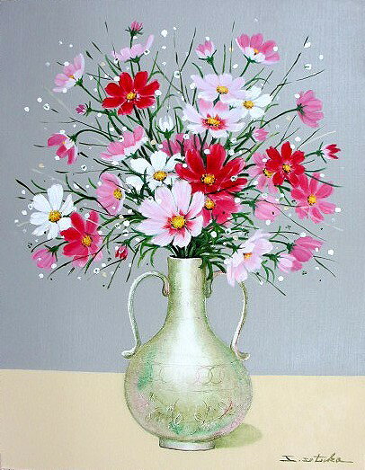 サイズF4号：肉筆油絵：絵寸約333X242mm 仕様・肉筆油絵（キャンバス地、木枠付き）・額縁も必要な場合、額縁メーカーからの直送となります。お客様の方で絵と額縁をセットしていただく事になります。こちらから額縁をお選びください。（額代別途...