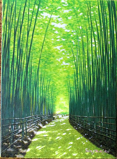 サイズF4号：肉筆油絵：絵寸約333X242mm 仕様・肉筆油絵（キャンバス地、木枠付き）・額縁も必要な場合、額縁メーカーからの直送となります。お客様の方で絵と額縁をセットしていただく事になります。こちらから額縁をお選びください。（額代別途...