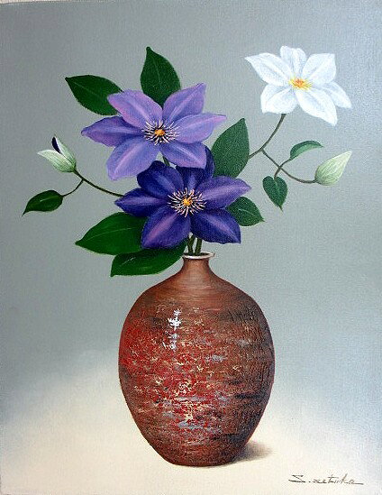 サイズF6号：肉筆油絵：絵寸約410X318mm 仕様・肉筆油絵（キャンバス地、木枠付き）・額縁も必要な場合、額縁メーカーからの直送となります。お客様の方で絵と額縁をセットしていただく事になります。こちらから額縁をお選びください。（額代別途...