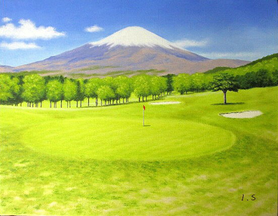 サイズF6号：肉筆油絵：絵寸約410X318mm 仕様・肉筆油絵（キャンバス地、木枠付き）・額縁も必要な場合、額縁メーカーからの直送となります。お客様の方で絵と額縁をセットしていただく事になります。こちらから額縁をお選びください。（額代別途...