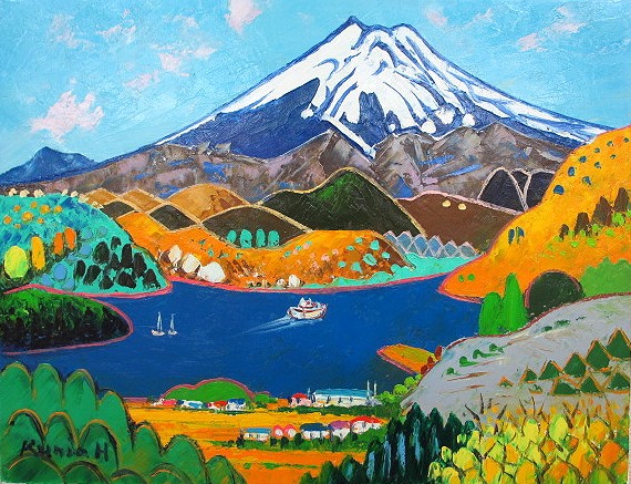 サイズF10号：肉筆油絵：絵寸約530X455mm 仕様・肉筆油絵（キャンバス地、木枠付き）・額縁も必要な場合、額縁メーカーからの直送となります。お客様の方で絵と額縁をセットしていただく事になります。こちらから額縁をお選びください。（額代別...