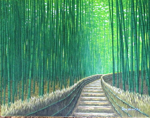 サイズWF3：肉筆油絵：絵寸約546X220mm 仕様・肉筆油絵（キャンバス地、木枠付き）・額縁も必要な場合、額縁メーカーからの直送となります。お客様の方で絵と額縁をセットしていただく事になります。こちらから額縁をお選びください。（額代別途...