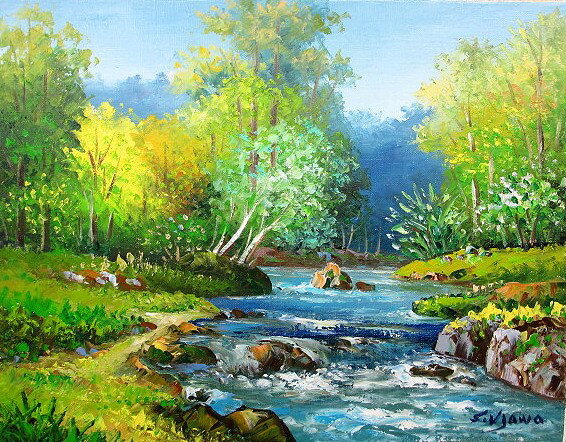 サイズP3号：肉筆油絵：絵寸約273X190mm 仕様・肉筆油絵（キャンバス地、木枠付き）・額縁も必要な場合、額縁メーカーからの直送となります。お客様の方で絵と額縁をセットしていただく事になります。https://item.rakuten....