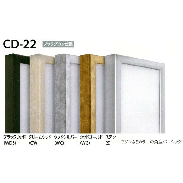 カタログ　パンフレット　リーフレットサイズ絵寸約606X606mm 仕様 フレーム:アルミ・アルミにシート貼り 付属品 吊り金具 作品止め コーナー金具 ※CDラインオプション一覧の詳細はこちらをご覧ください。 商品説明 ・モダンな5カラー...