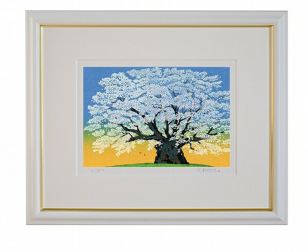 カタログ　パンフレット　リーフレットサイズ・大衣　シート寸法：507×392mm　絵寸法：347×234mm仕様・シルクスクリーン版画商品説明・吉岡浩太郎版画について　色の美しさ、絵の内容のわかりやすさ、夢のある楽しさなど、絵画を通じて毎日...
