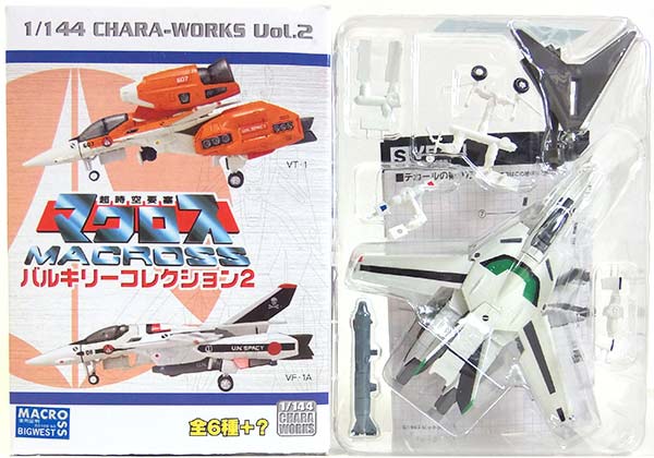 バルキリーコレクション第二弾がついに登場！劇場版「時空要塞マクロス・愛おぼえていますか」で架空機として存在がある「ストライクバルキリーミンメイガード機」を立体化します。2002年10月号の「モデルグラフィック」誌で作例が紹介され、一躍反響を...