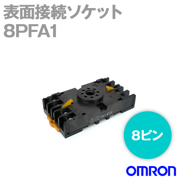 光電・近接・超音波センサ、レベル機器、一般リレー、ソリッドステート・リレー、タイマ・カウンタ・温度調節器、監視制御機器、アナンシェータに適用 仕様 [分類]表面接続ソケット [ピン数]8