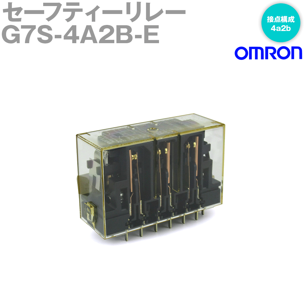 メーカー OMRON(オムロン)分類：基準形 保護構造：耐フラックス形 極数：6極 接点構成：4A2B 定格電圧：DC24V 定格電流：20.8mA コイル抵抗(Ω)：1152 動作電圧(V)：75％以下 復帰電圧(V)：10％以上 最大連...