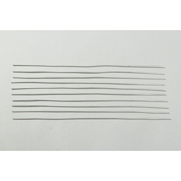 ●商品説明：工作やクラフト素材として！●商品サイズ（単位mm)：φ2.5×400mm●セット内容：本体×10本組●重量（g）：55g●材質：アルミ●包装サイズ：405x65x5mm●生産国：国内セット品