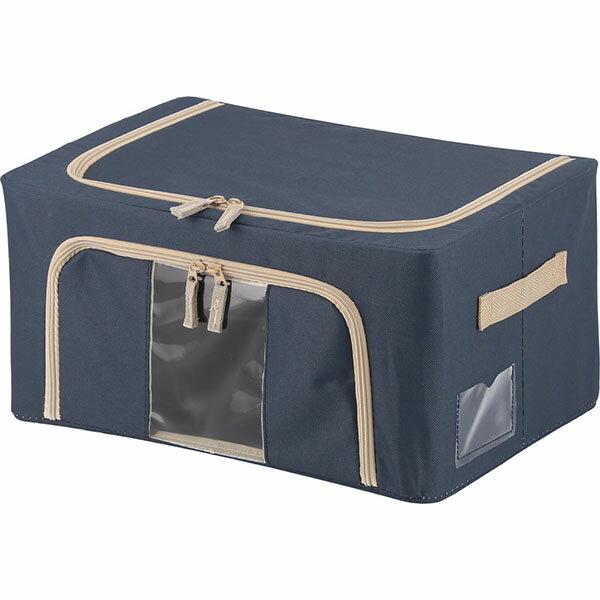 ※この商品は配送会社の都合により、北海道・沖縄・離島にはお届けできません。取っ手が付いて持ち運びしやすく、クローゼットから引っ張り出すときにも便利です。ワイヤー入りで自立し、スタッキングが可能です。上にも前にもチャックが付いて出し入れしやす...