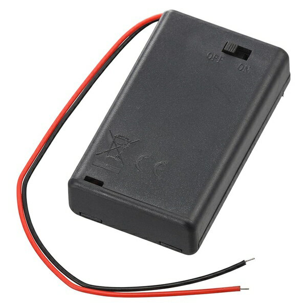 特　徴●単4乾電池を3個使用します●直列配線になっていますので、電圧は約4.5Vになります●理科工作などに使用する乾電池用ケースです仕　様■電圧：直列4.5V用