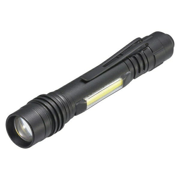 特　徴●COB＆LEDの2WAYペンライト●ZOOM付き仕　様■ズームイン／遠くを強く照らす■ズームアウト／近くを広く照らす■ON/OFFスイッチを押すと以下のように切り替ります。全押し：LED灯→消灯→COB灯→消灯点灯中に半押し：LED...