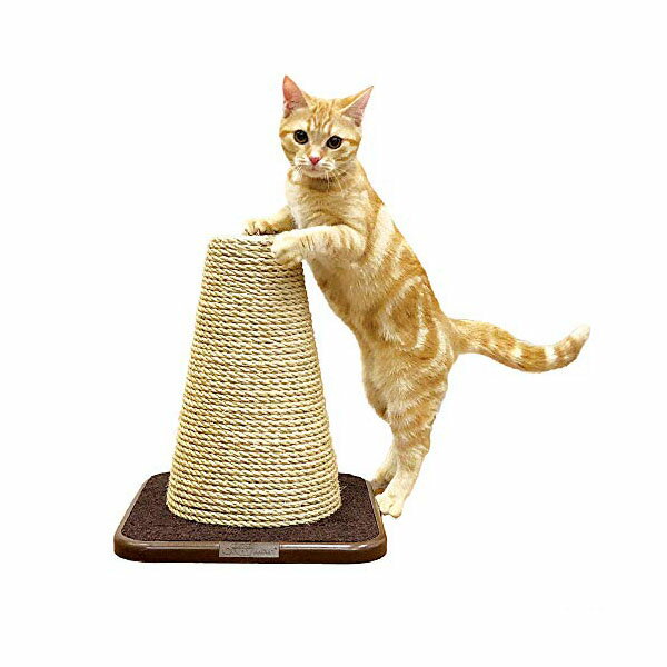 ●本体サイズ(幅X奥行X高さ):30×30×36cm●本体重量:1.25kg●素材:ポリエチレン、ジュート、ポリエステル●原産国:ベトナム●用途:爪とぎ(猫用)●毛羽立ちにくく、耐久性のあるジュート縄。●材質：ジュート●ブランド：キャティー...