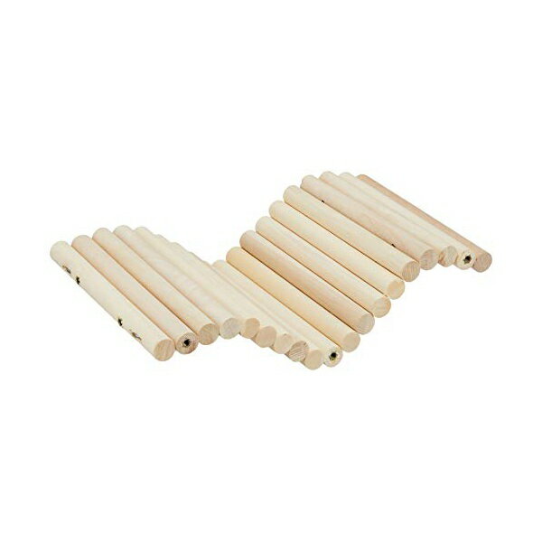 ●木の中にワイヤーが入っており、自由に形を変えられる小動物用スロープ・ステップ●スロープやステップの他、トンネルやハウスとしても使用可能●小動物が安心するくつろぎスペースを簡単に作成できる●付属の取付具でケージに取り付け固定可能・サイズ:W...