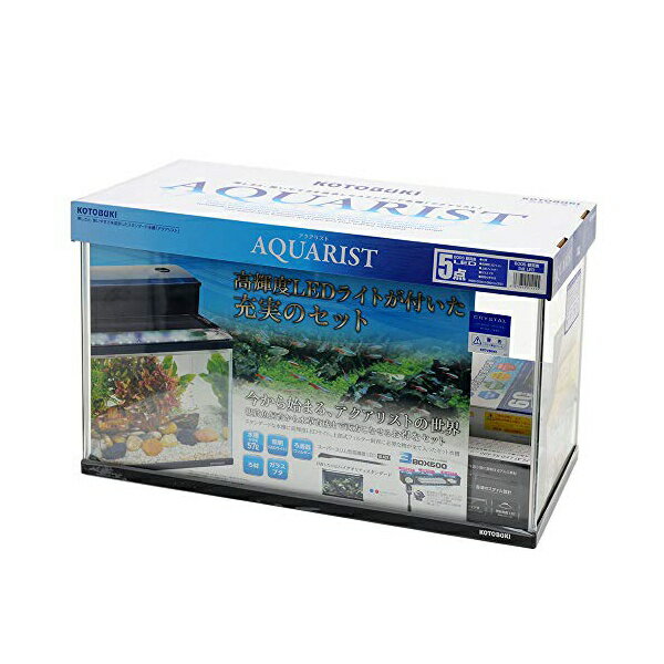 ●高輝度LEDライトと水中ポンプ式の上部フィルターが含まれたスタンダードなセット●観賞魚の飼育に必要な基本的なアイテムが揃っている●3種類のろ過材を標準装備した上部フィルターで静かな作動音●自然な明るさを追求したLEDライトでインテリアアク...
