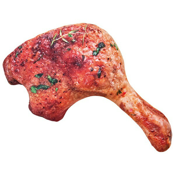 ●チキンを実写プリントしたぬいぐるみにまたたびを入れたおもちゃです。●大きめのサイズ感でまくらにもなります。●遊ぶ姿が可愛い!●猫用おもちゃとして、ストレス軽減や暇つぶしに最適です。・サイズ:W180xDき40xH110mm・材質:本体生地...