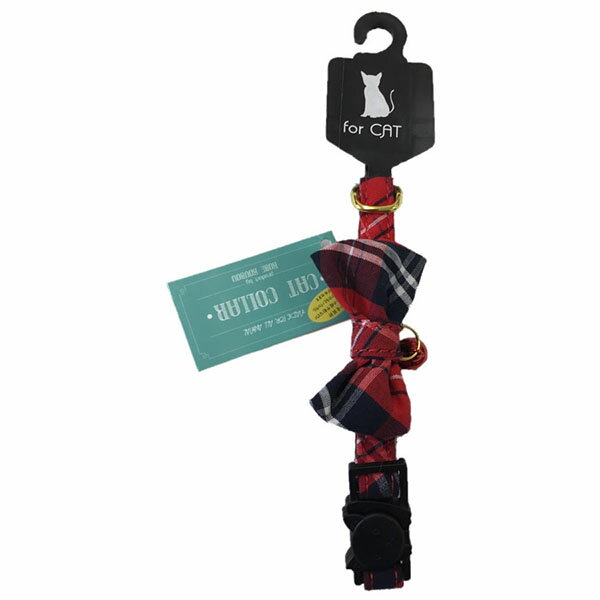 猫用脱出首輪木の枝や釘に首輪が引っかかっても安心！振りほどこうとするとバックルが外れて脱出可能になります。適応サイズ(首囲)：約16〜26cm・生産地：H180×W35×D25(mm)・素材：株式会社 アライブ 神戸工房Bowvid事業