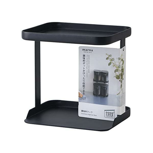 ●【調味料ポット専用ラック】パッキンでしっかり閉まって湿気を防ぎ、ワンタッチで開く「GOOD LOCK CONTAINER( グッドロックコンテナ)」調味料ポットの専用ラック。●【ぴったり収まる、心地よさ】「調味料ポット (約370mL )...
