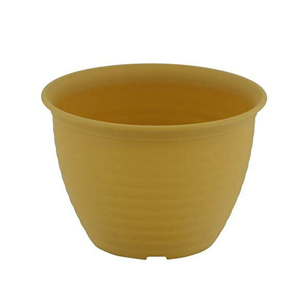 ●サイズ：幅18.3×奥行18.3×高さ12.6cm●重量：約0.113kg●素材・材質：ポット/ポリプロピレン●原産国：日本・色：モスイエロー・材質：プラスチック●ベーシックな園芸ポットシンプルなので飽きのこないポットです。別売りのフラワ...