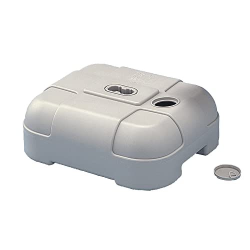 水や砂を入れて使用するもの干し用ブロー台。水や砂の挿入口は、約50mmと大口径。満タン重量は、水のみ約16kg、砂のみ約22kg、水＋砂約28kgになります。対応商品は積水樹脂商事アルミものほし台ABD−50LG・ステンレスものほし台BD−...