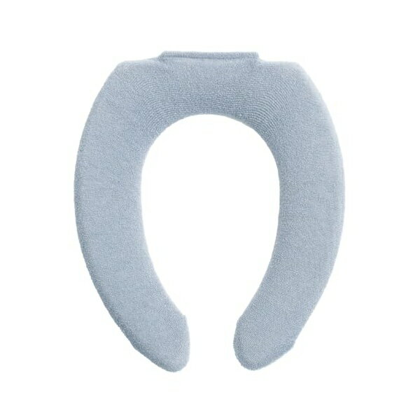 ●洗えるニット素材であたたかい●クッション性がありやわらかい●シンプルでリーズナブルなデザイン●使い勝手にこだわったトイレシリーズ・Color: ブルー・品質：表糸 アクリル100％、芯糸 ナイロン91%・ポリウレタン9％・原産国：中国・重...